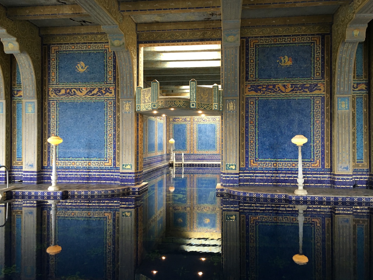 Hearst Castle Interior Pool