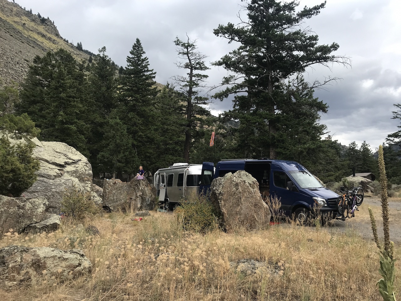 Canyon Campground outside North entrance of Yellowstone – Wacky Wanderers